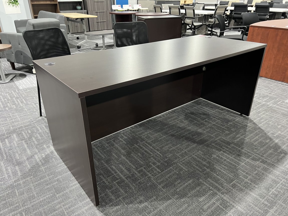 Desk Shell with Grommet Holes | North American Laminate by Express ...