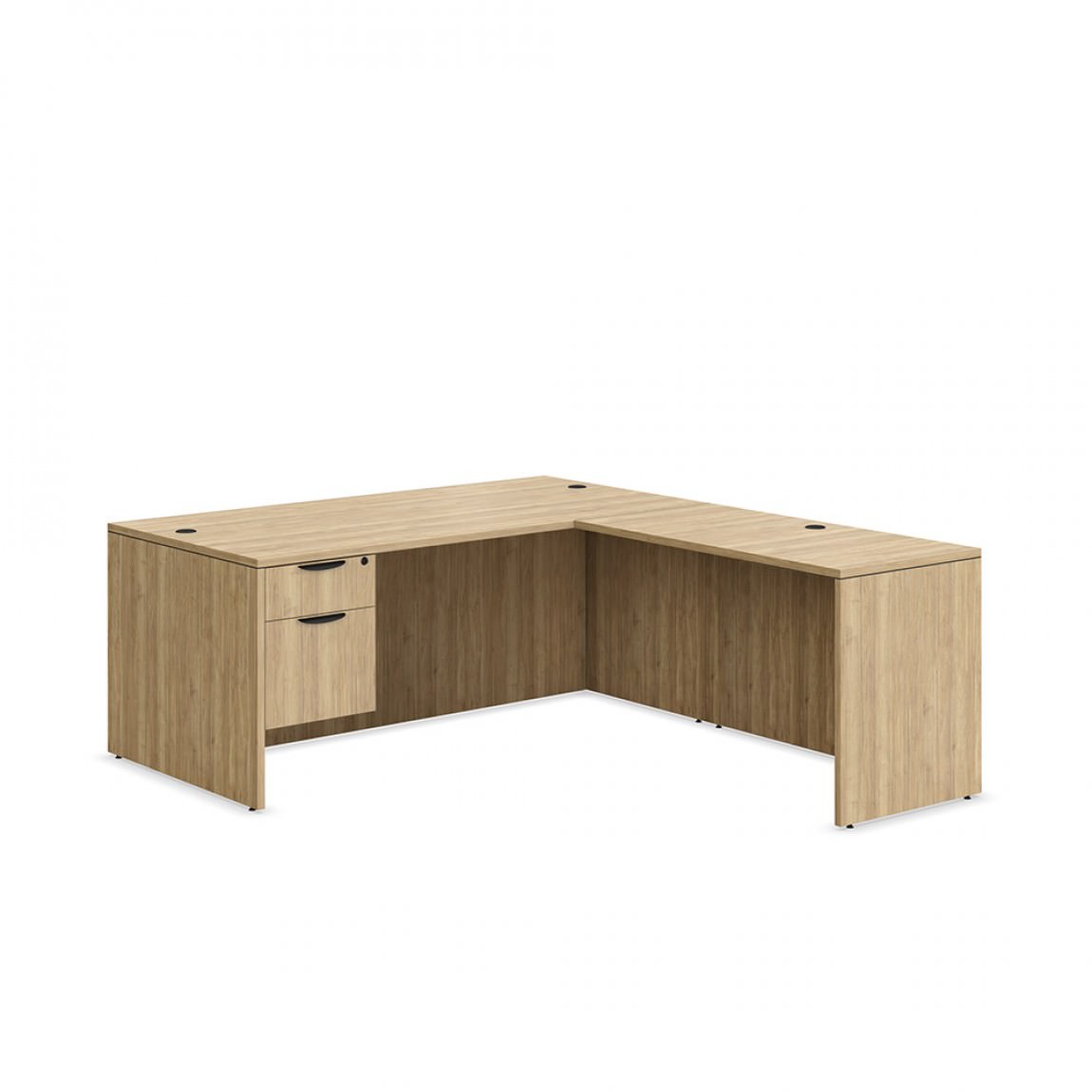 Aspen 71â€ x 65â€ L Shape Desk | PL Laminate by Harmony Collection