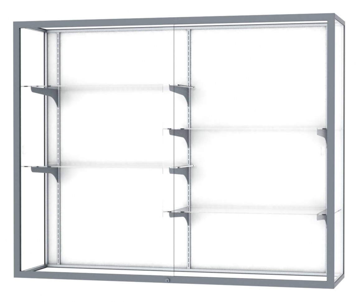 Wall Mounted Display Case - 48 x 60 | Champion by Ghent