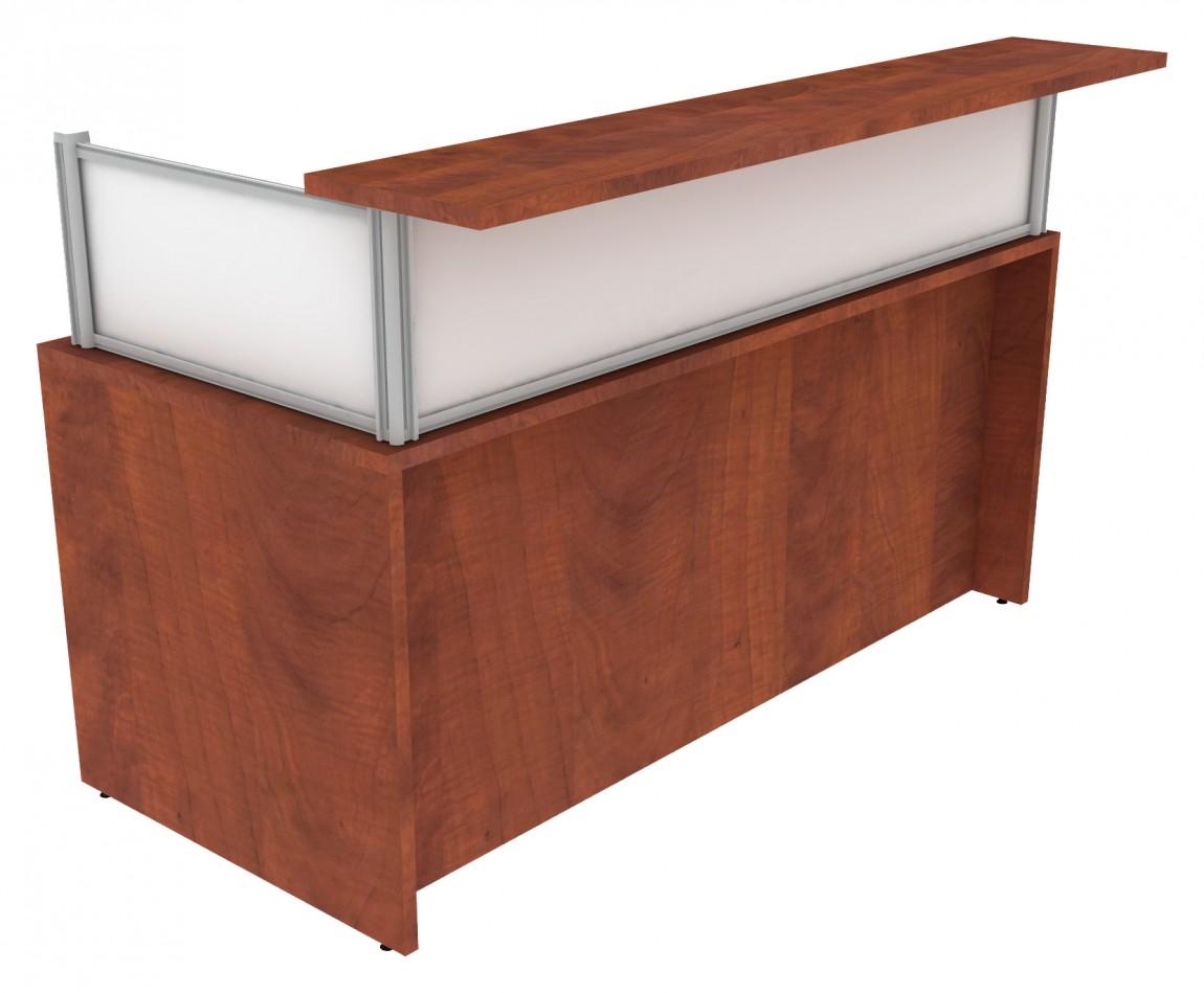 Aspen Small Reception Desk | PL Laminate by Performance Furnishings