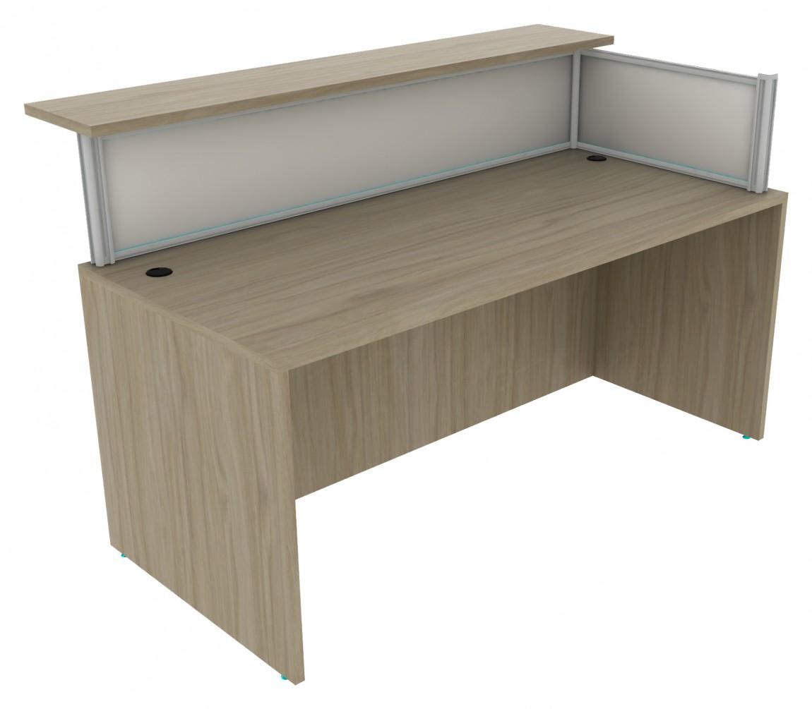 Aspen Small Reception Desk | PL Laminate by Performance Furnishings