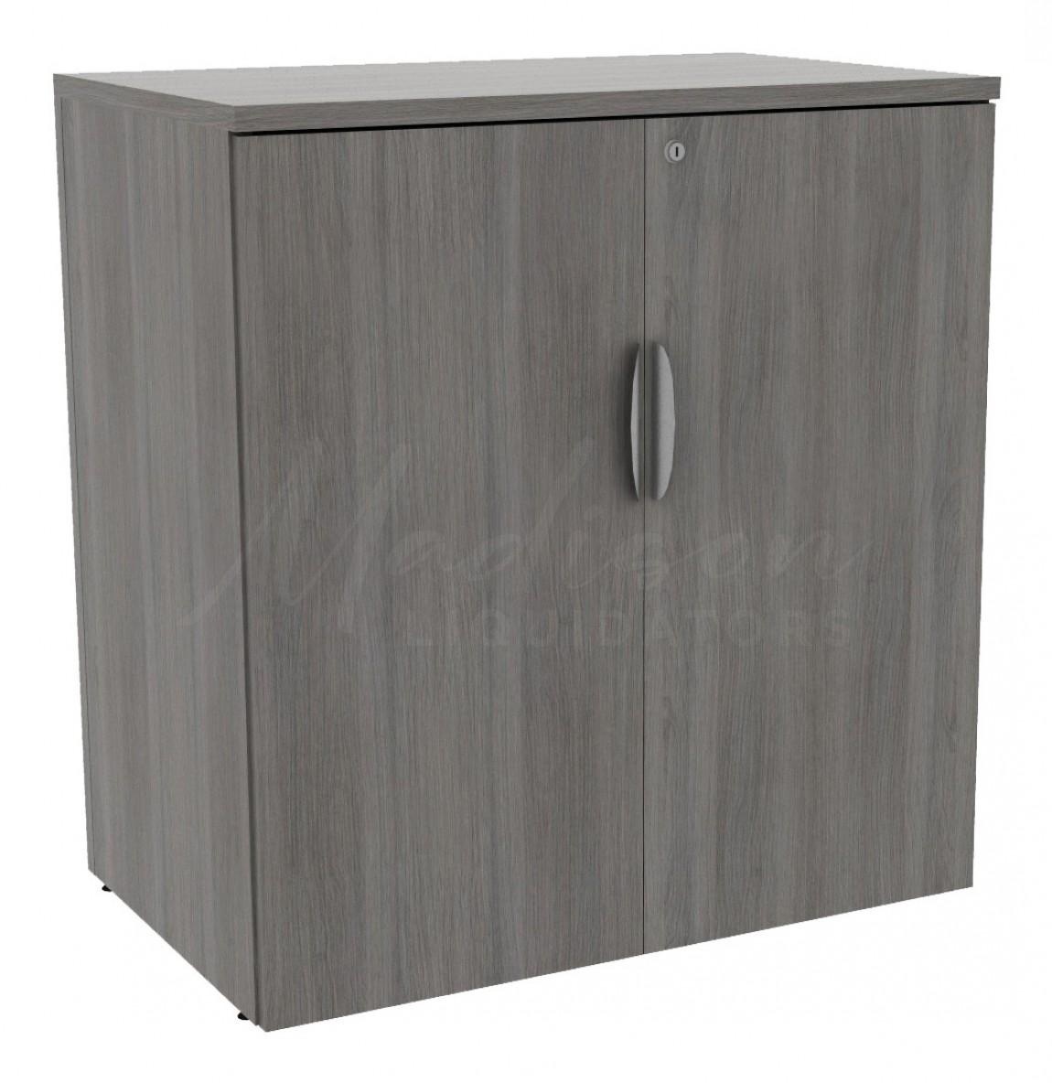 Newport Gray Office Storage Cabinet | PL Laminate by Performance ...