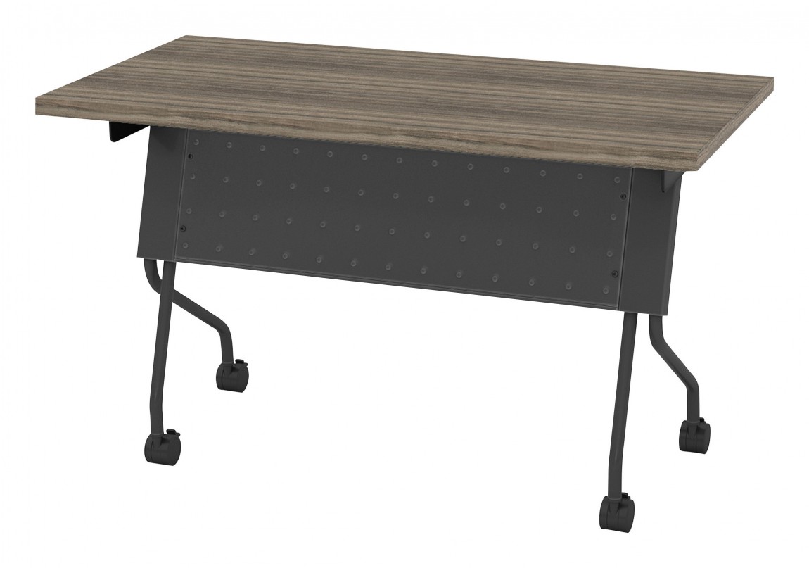 Urban Walnut Flip Top Nesting Table | OSP by Office Star Products