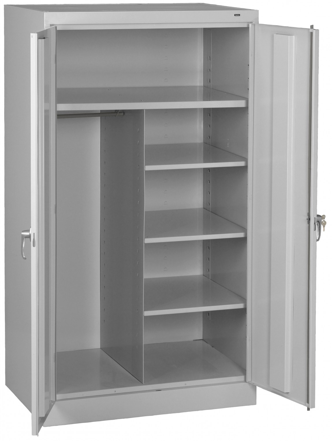 Light Grey Wardrobe Storage Cabinet | Standard by Tennsco