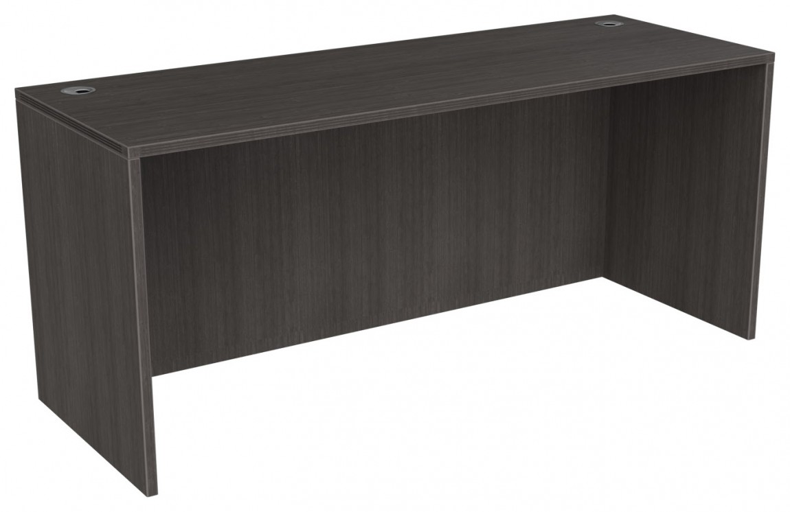 Ash Gray Credenza Desk Shell | HL by Heartland Office Source
