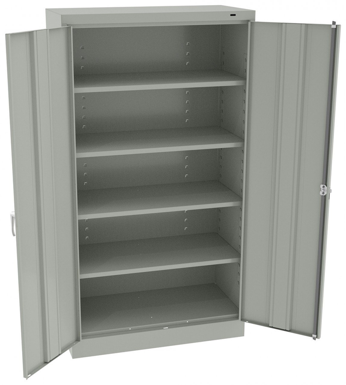 Light Grey Storage Cabinet with Doors - 60 Tall | Standard by Tennsco