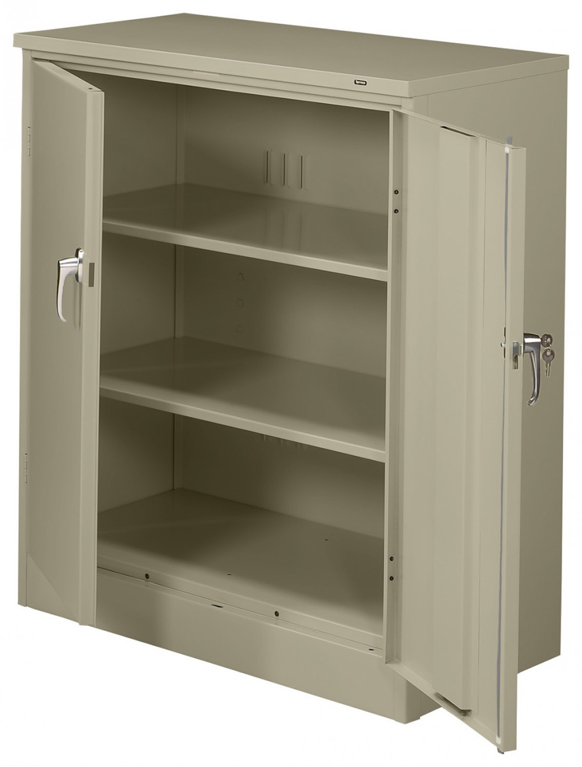 Sand Counter Height Storage Cabinet | Deluxe by Tennsco