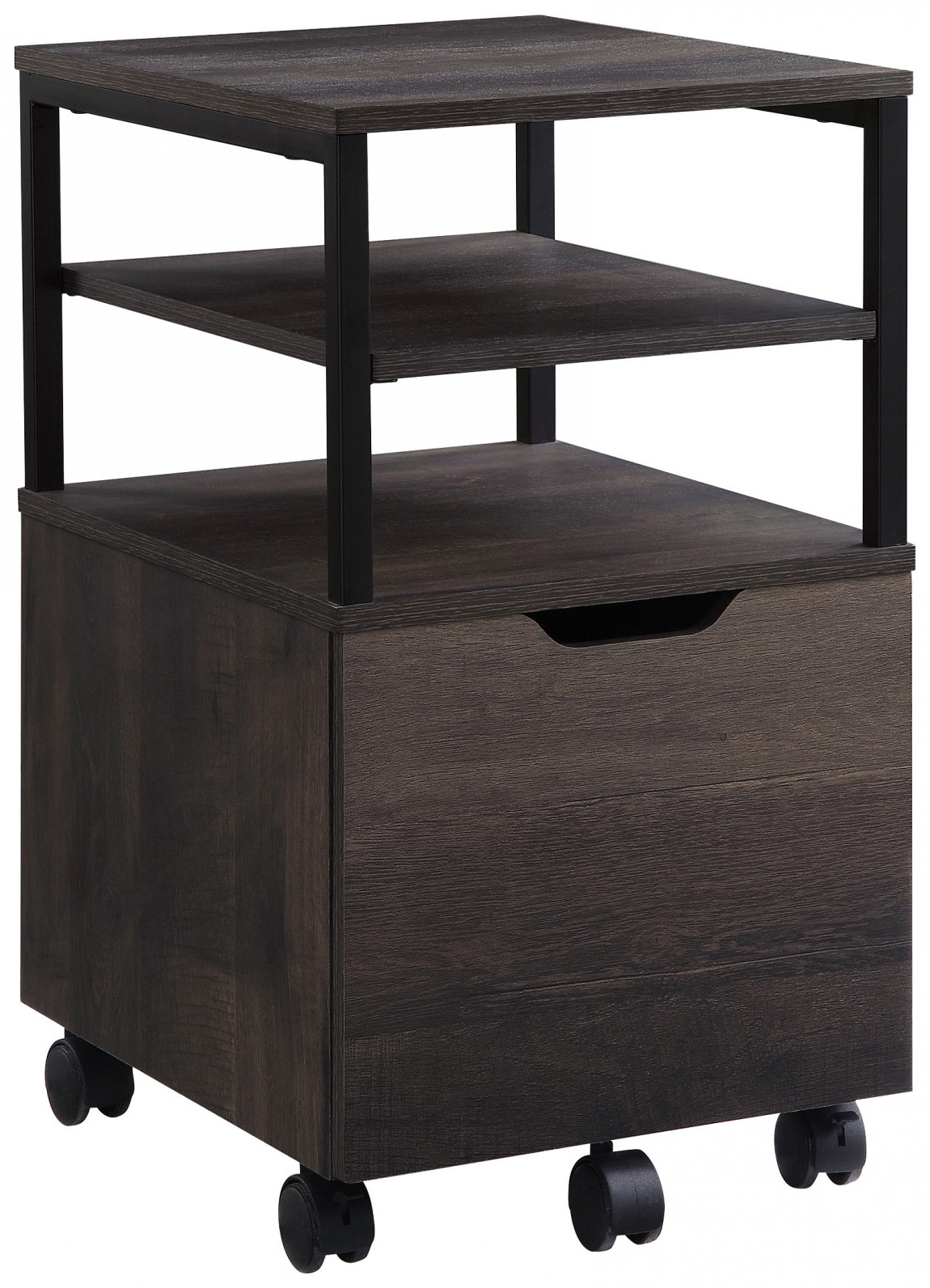 Ozark Ash Mobile Drawers for Contempo Desks | Contempo by Office Star ...