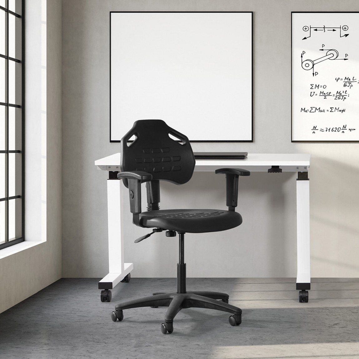 Task Chair with Arms | Work Smart by Office Star Products