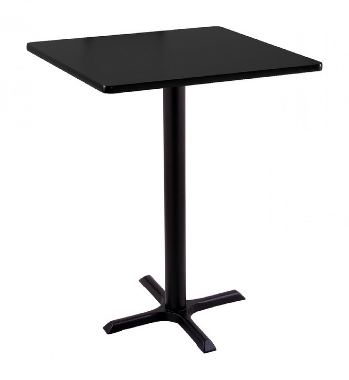 Black Square Bar Table | PTB211 by Holland Bar Stool