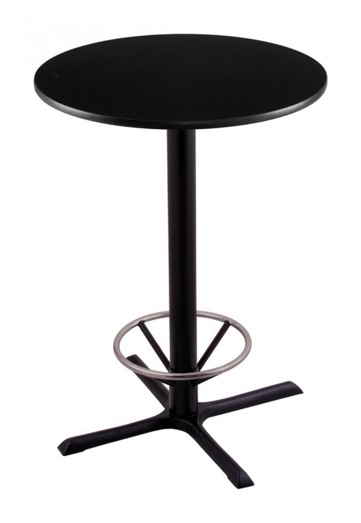 Black Round Pub Table | PTB211 by Holland Bar Stool