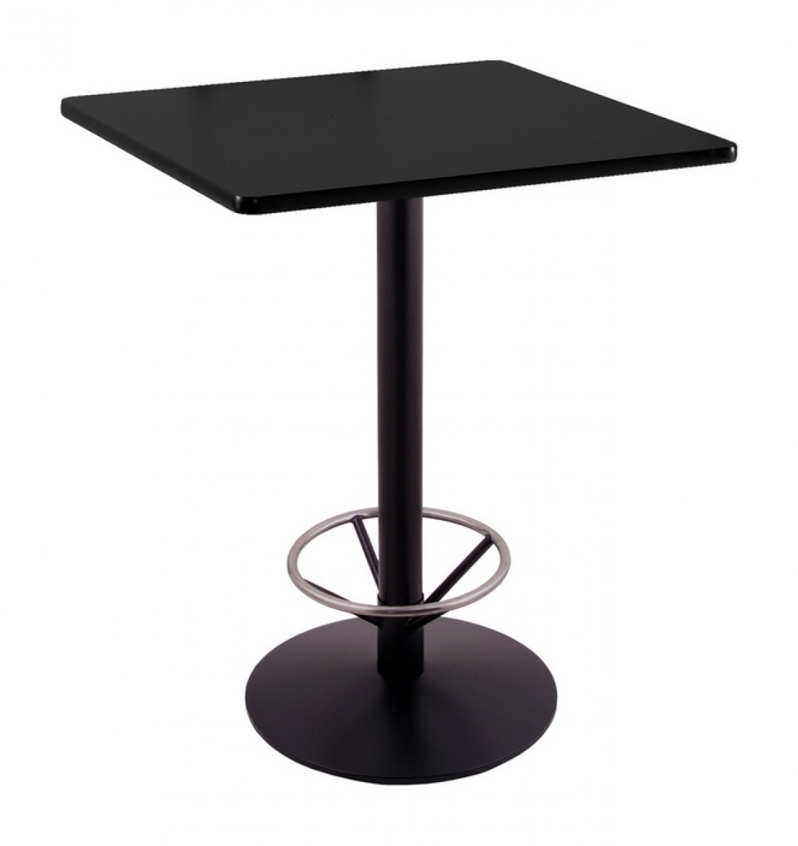 Black Pub Style Table | PTB214 by Holland Bar Stool