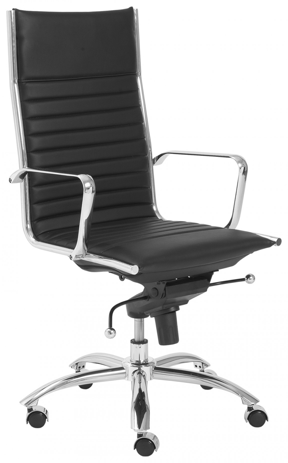 Black Modern High Back Conference Room Chair | Dirk by Euro Style
