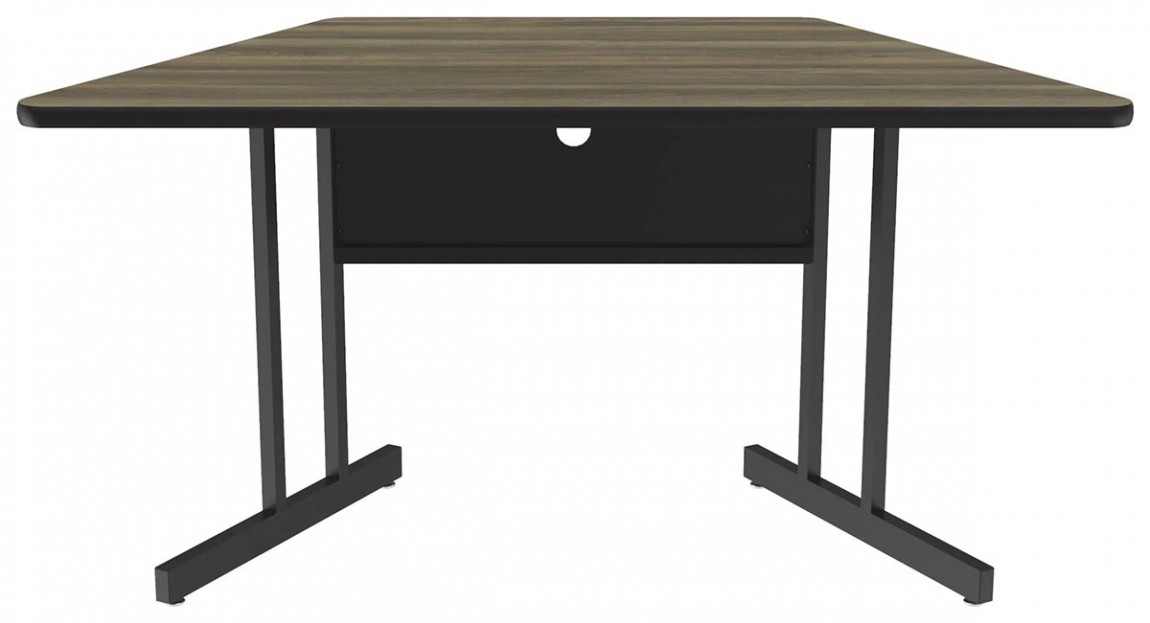 Colonial Hickory Trapezoid Training Table by Correll
