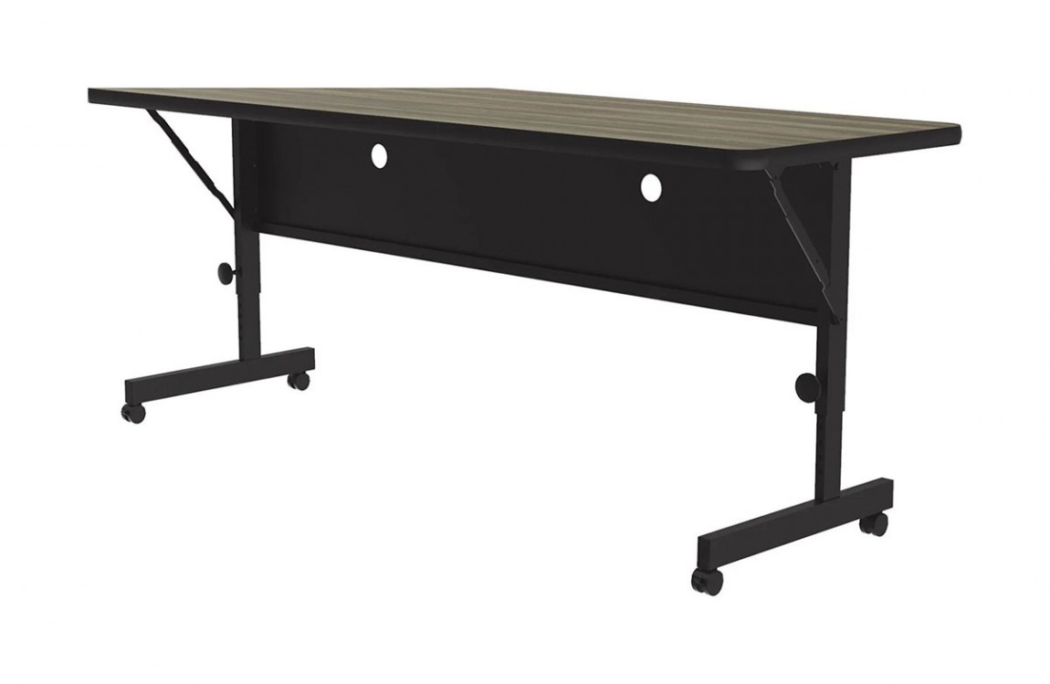Colonial Hickory Flip-Top Nesting Training Table by Correll