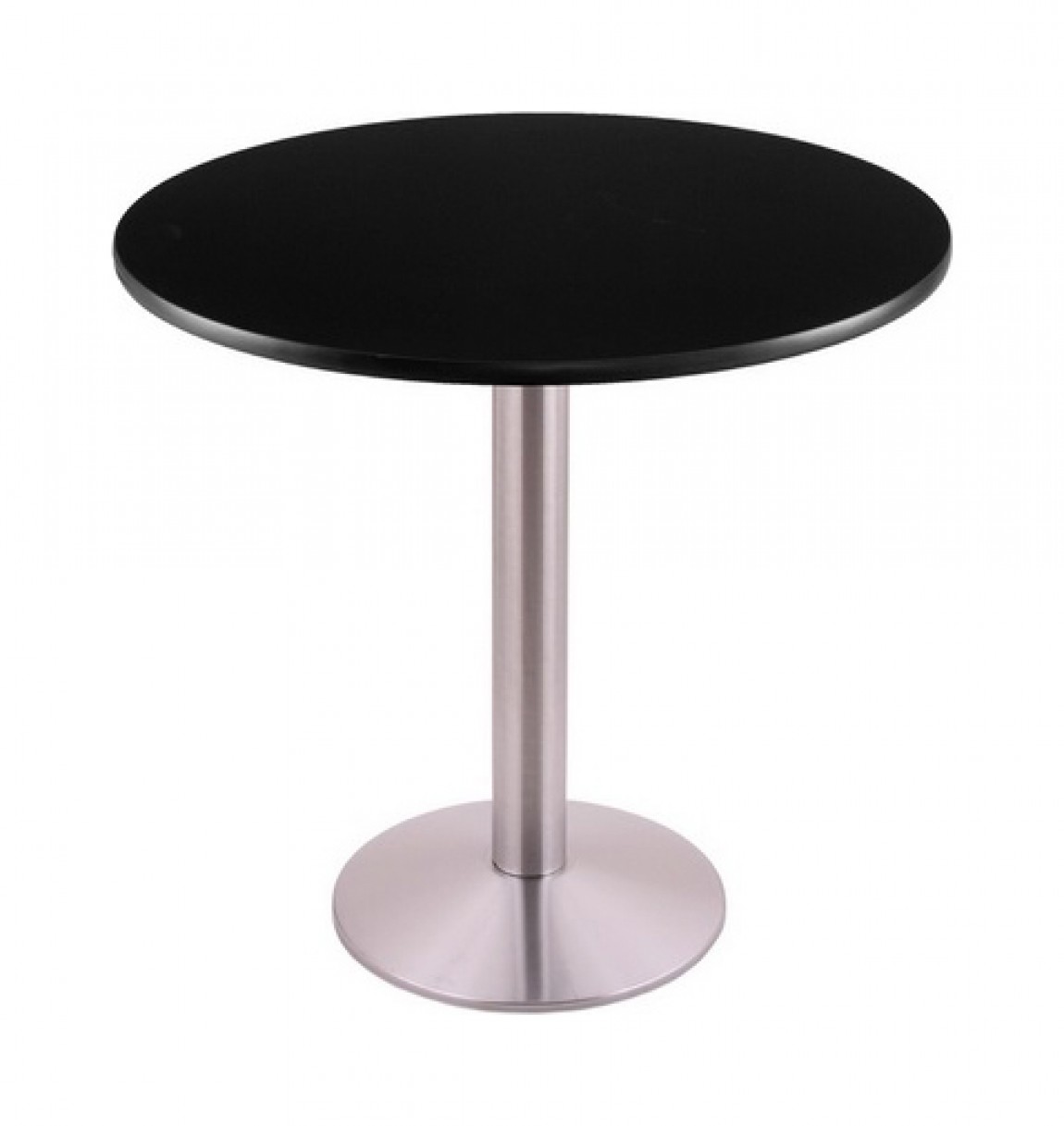 Black Round Table 30 Inch Height | PTB214 by Holland Bar Stool