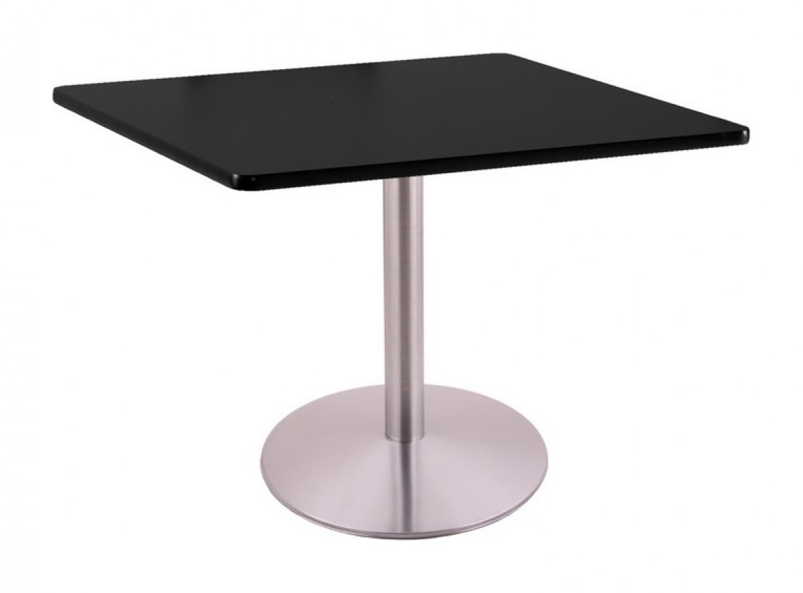 Black Square Bar Table | PTB214 by Holland Bar Stool