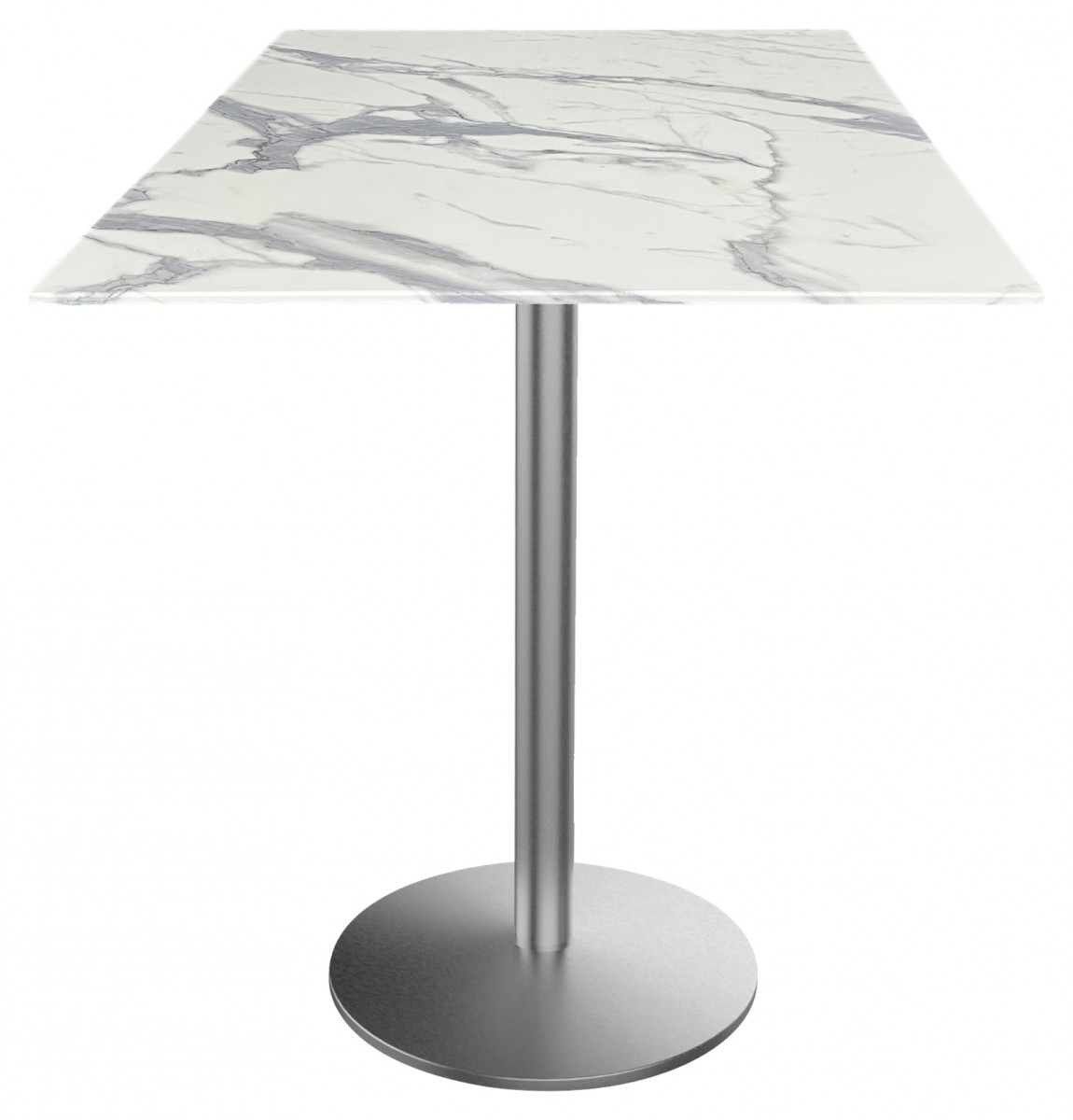 Square Bar Height Dining Table | Euroslim OD214 by Holland Bar Stool