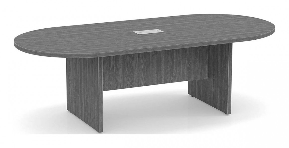 Newport Gray Racetrack Conference Table | PL Laminate by Performance ...