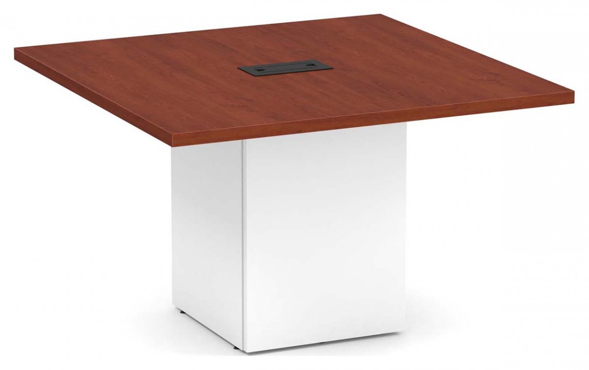 Cherry Square Conference Table | PL Laminate by Performance Furnishings