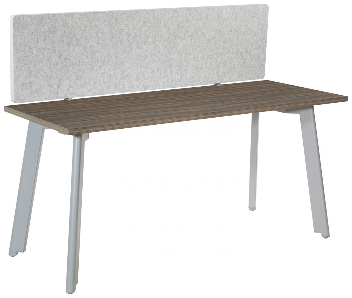 Small Desk with Privacy Panel | Engage by Office Star Products